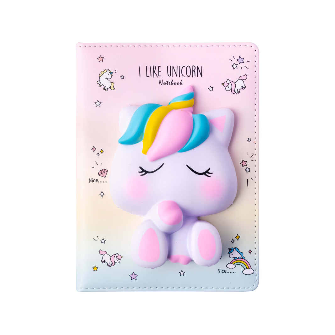 Unicorn Squishy Notebook 128sheets
